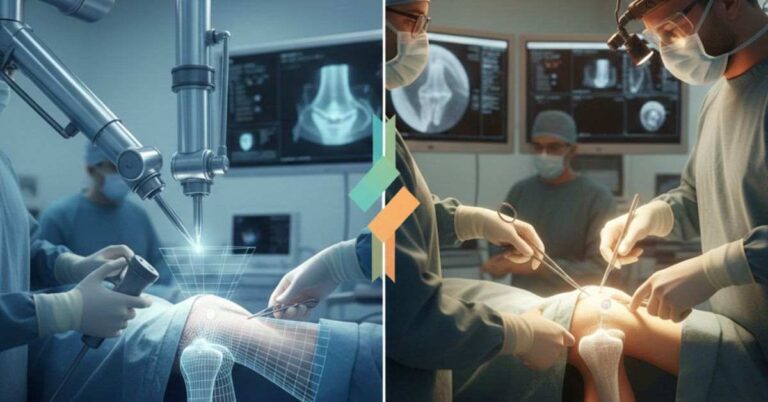 Robotic Knee Replacement vs. Traditional Knee Replacement